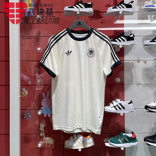 Adidas short-sleeved men's 2024 summer comfortable and breathable ...