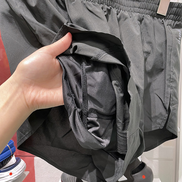 Adidas shorts women's 2024 autumn woven quick-drying anti-exposure ...