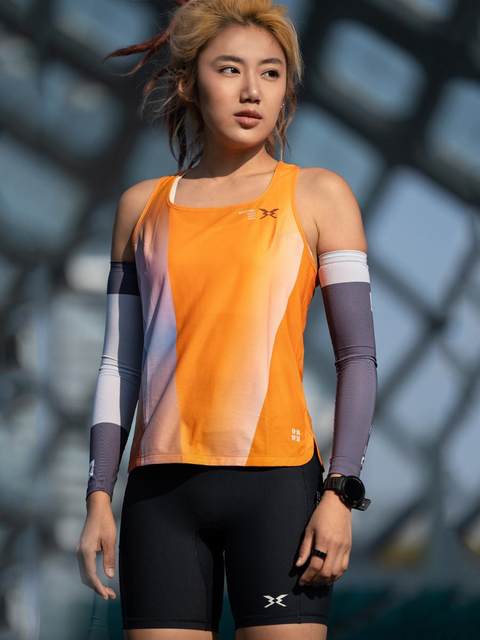 BODYWIT Body Wisdom Zhuguang Women's Professional Marathon Quick-Drying Vest Running Breathable ...