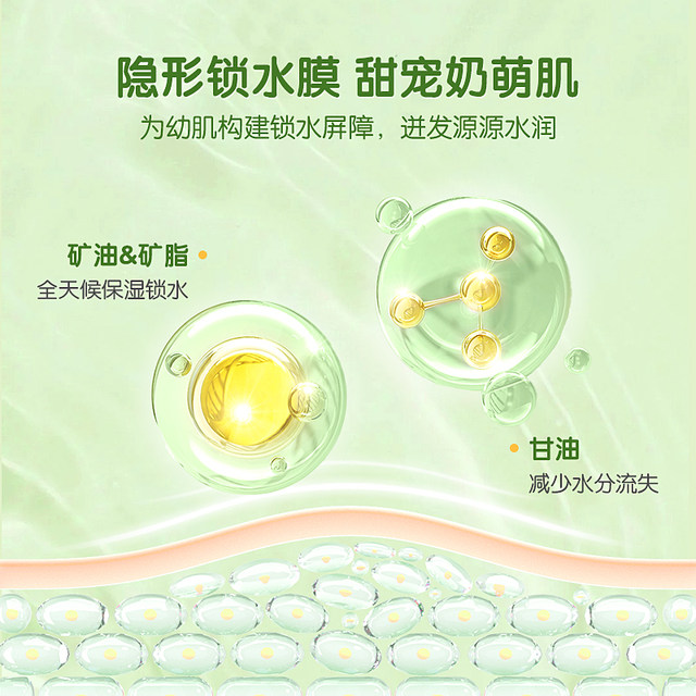 Frog Prince children's moisturizing body lotion baby skin care cream ...