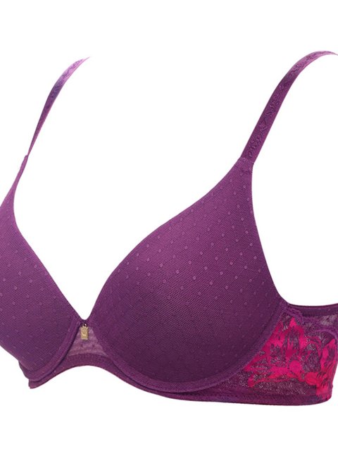 Triumph/Triumph Magic Sticking Slim Steel Ring Deep V Bra Light Filling ...