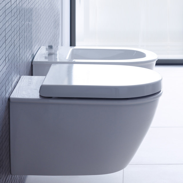 DURAVIT wall-mounted toilet ceramic toilet seat suspended embedded in ...