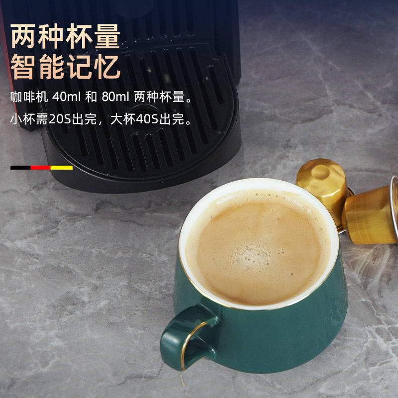 Derlla Kapselkaffeemaschine - Automatisch, Tragbar, für Zuhause & Büro