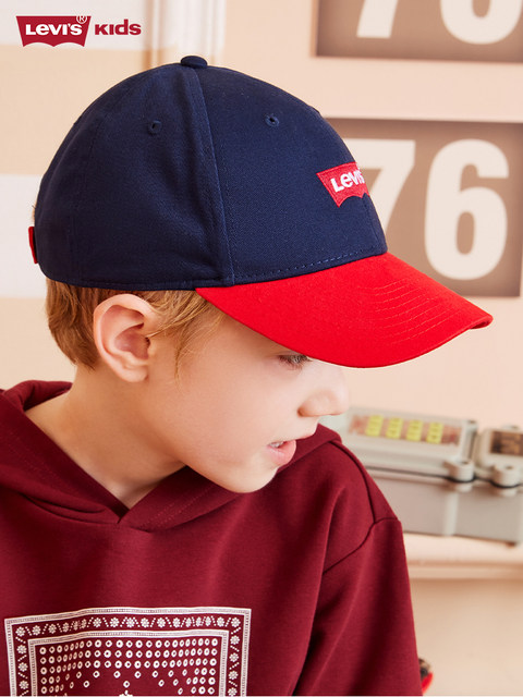 Levis Levis girls peaked cap baseball cap children's boys and girls ...