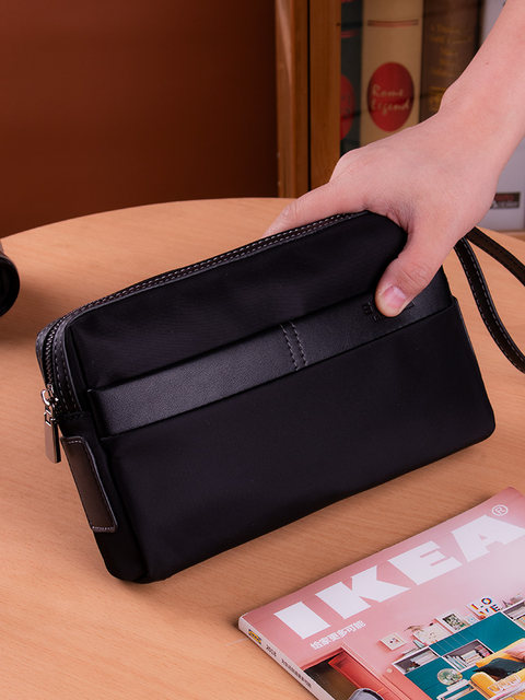 Fashion brand new hand-catch bag men's canvas handbag men's casual ...