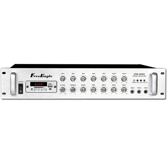 High-power Bluetooth constant pressure power amplifier partition campus ...