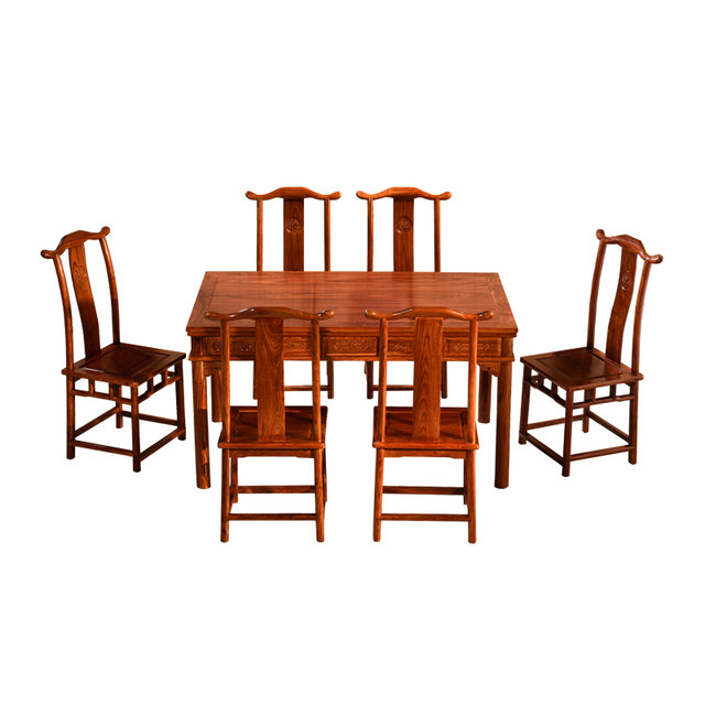 Lin Yixuan Chinese -style solid wood dining tables and chair ...