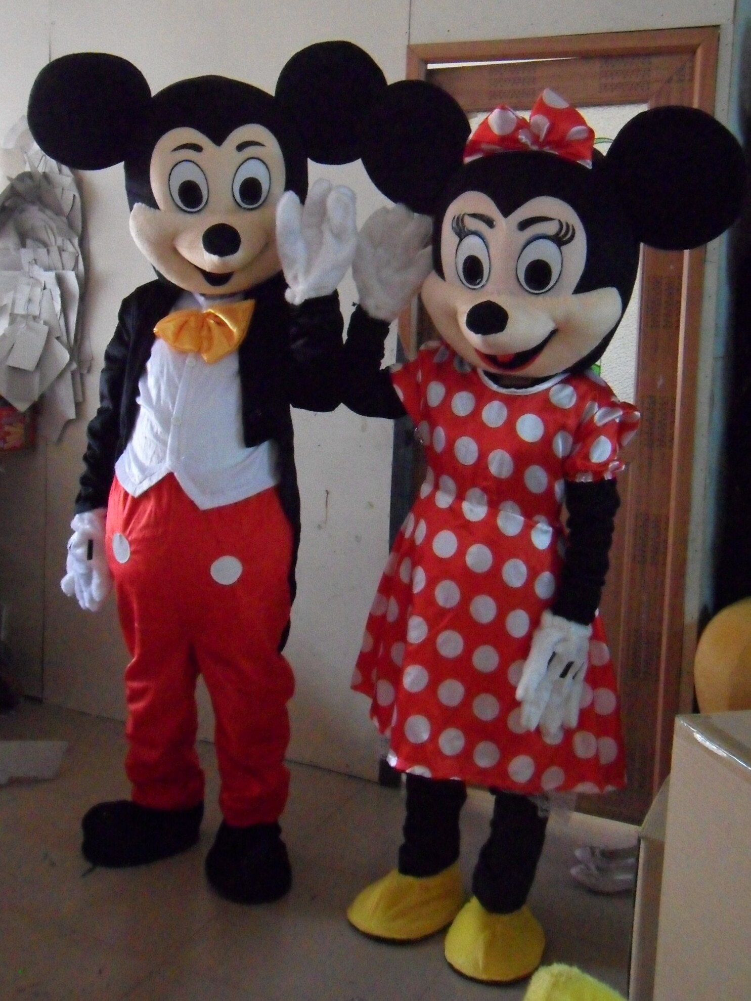 Happy Sheep Tuzki Mickey Mouse Costume - Adult Cosplay Outfit