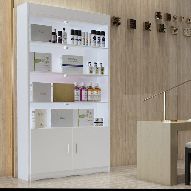 Cosmetic display rack, skin care product shelf, sample display display ...