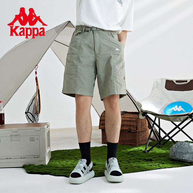 Kappa Kappa spring and summer camping shorts new men's woven shorts ...