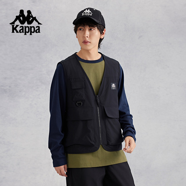 Kappa Kappa back-to-back sports vest for women 2024 new summer multi ...