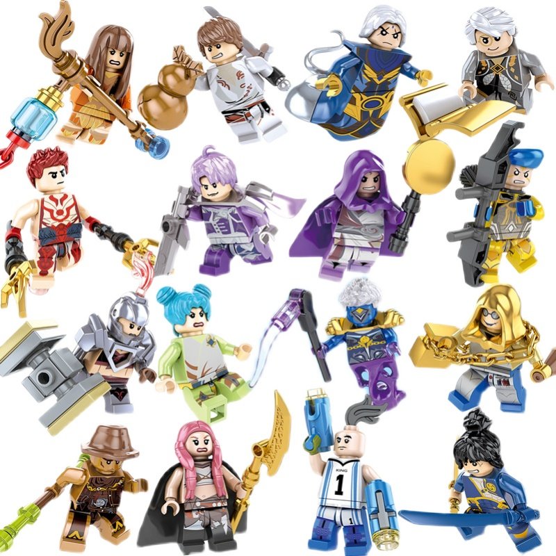 Lego King's Glory Mecha Model Sada stavebních bloků