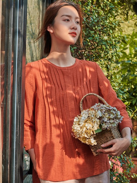 New original retro literary and versatile cloth fu products, long ...