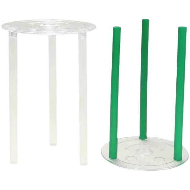 Double-layer birthday cake piling support frame multi-layer piling ...