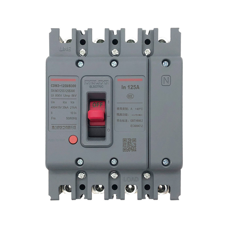 Delixi CDM3 회로 차단기 - 100A/160A/250A 3상 4선