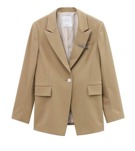 Tai Series Cut-Label Women's Spring and Autumn Fashion Solid Color Long ...