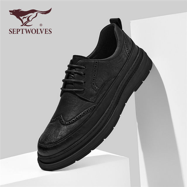 Septwolves casual shoes men's winter new style commuting versatile high ...