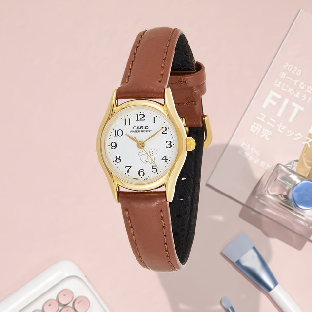Casio Casio watch female Japanese female watch elegant simple retro ...