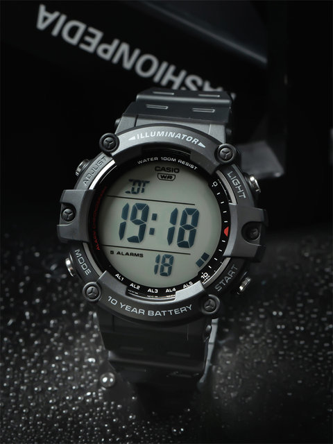 CASIO Casio Watch Male Retro Movement Large Screen Display Waterproof ...