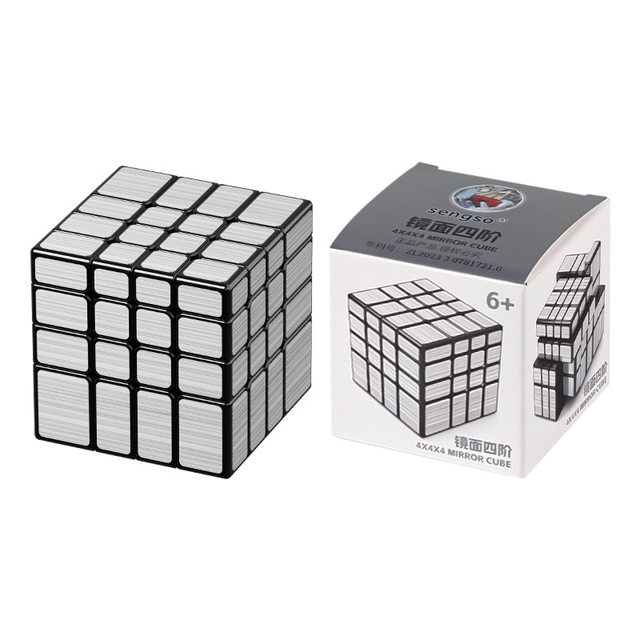 Master's 4th level mirror Rubik's Cube, highly difficult special-shaped ...