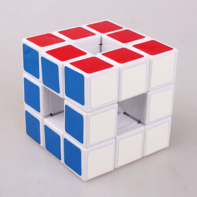 Hollow Rubik's Cube Black White 3rd Order Hollow Rubik's Cube Special ...
