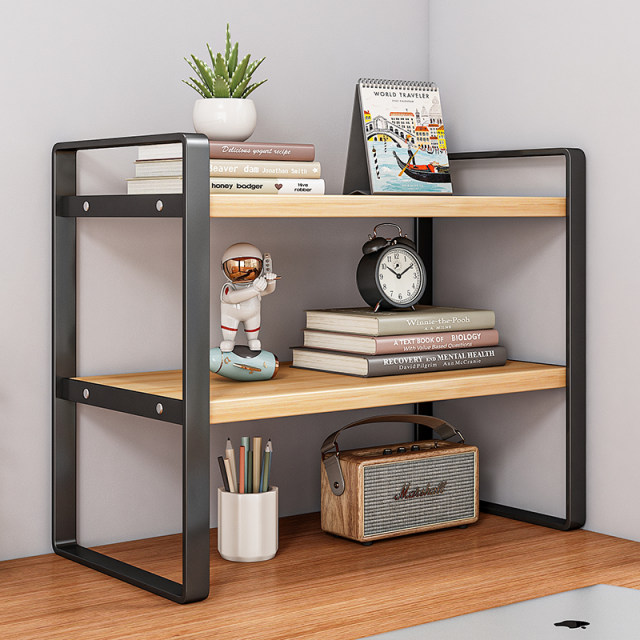 Desktop storage rack multi-layer desk storage rack desk layered rack ...