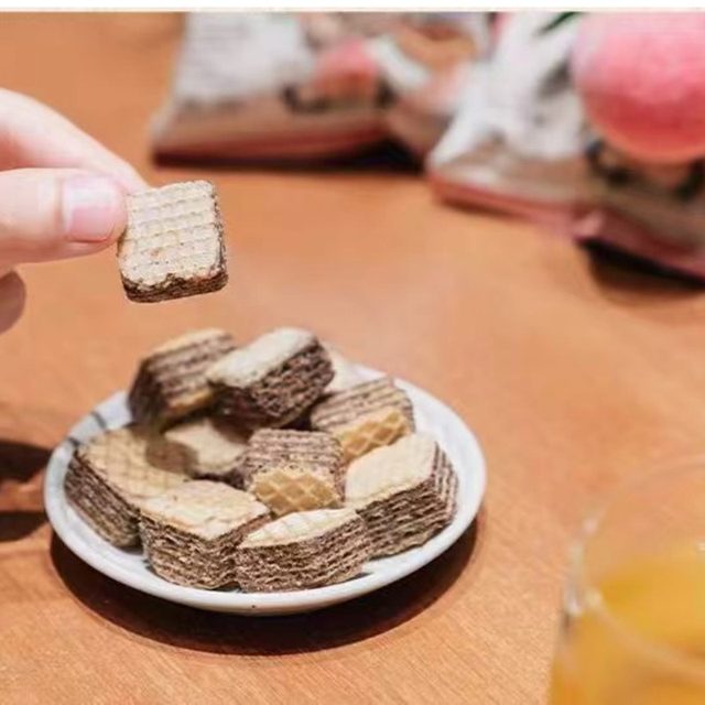 Tea Yan Yueya Peach Peach Flavored Chocolate Biscuits Classic Office ...