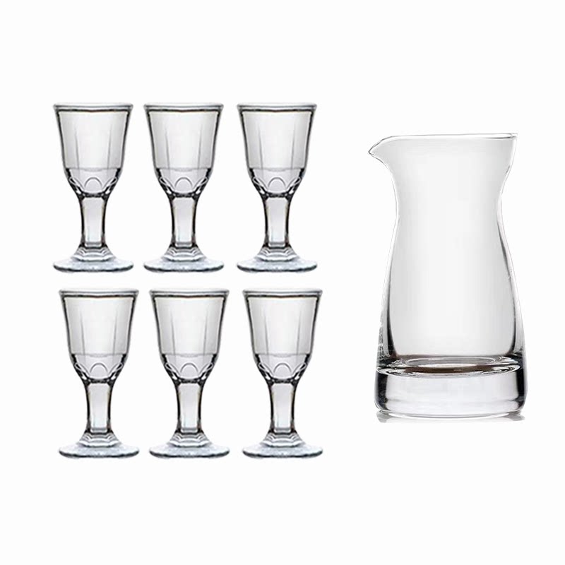 Xiangjingge Wine Glasses - Small Wine Pot & Divider Set