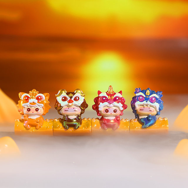 New product Dragon Born Nine Sons Dragon Descending Blind Box Trendy ...