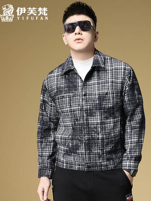 European station workwear men's jacket 2025 new high-end lapel top high ...