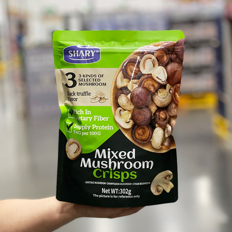 Sam's Club mushroom combination - Crispy shiitake mushrooms and more