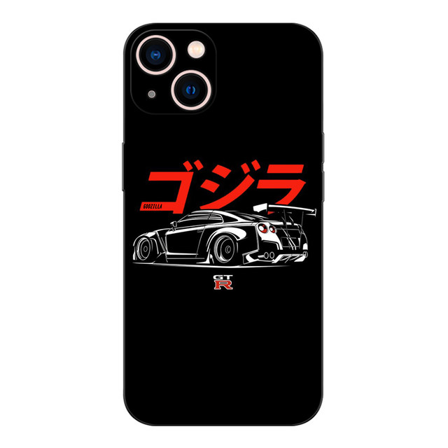 Liquid silicone GTR mobile phone case suitable for Apple iPhone16 15 14 ...