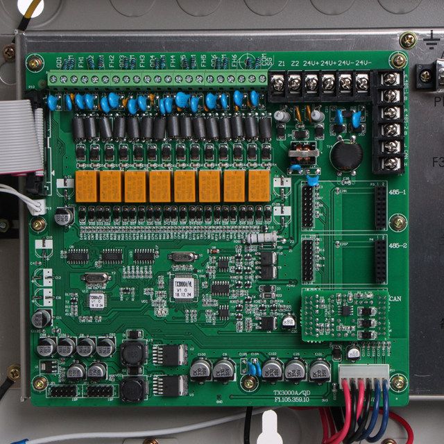 Taihean Tx3000A Fire Alarm Linkage Controller Host Bus Board Multi-Line Board Fan Forced Power ...