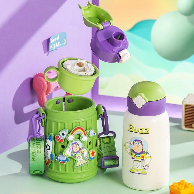 Cup Bear Buzz Lightyear co-branded water cup children's thermos cup ...