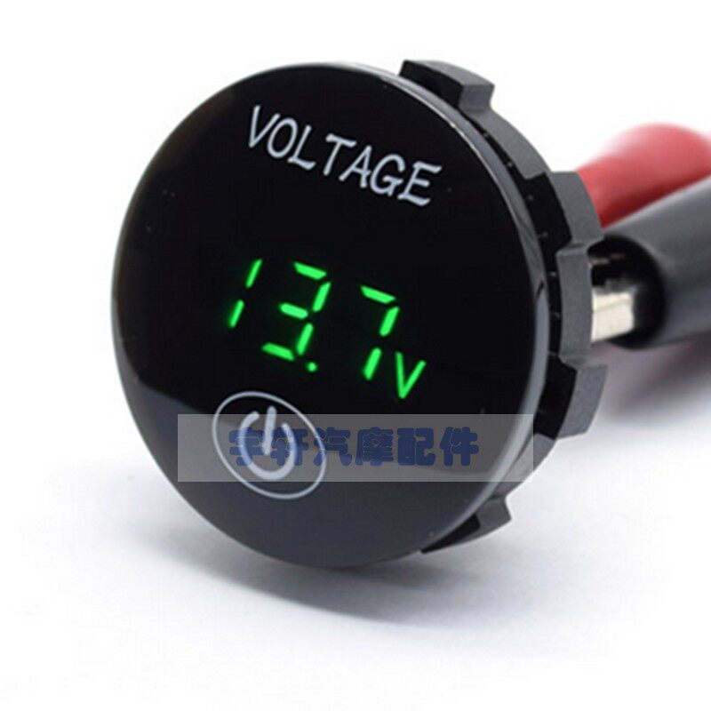 RV car motorcycle modified car car 24 waterproof DC LED digital display ...