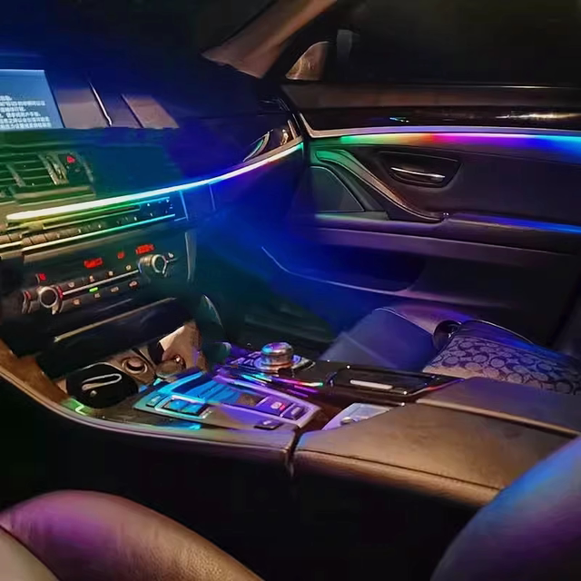 Car decorative lights LED acrylic atmosphere lights modified streamer ...