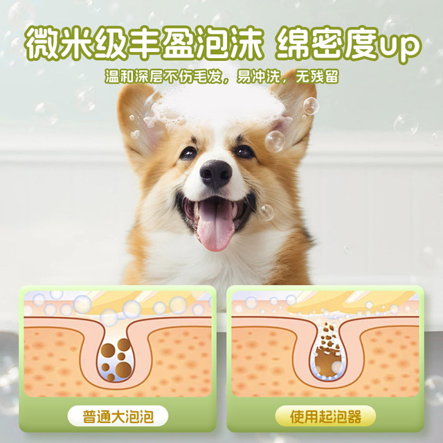 Dog bath bubbler Teddy Corgi Summer Bathing Special Bubble Machine for ...