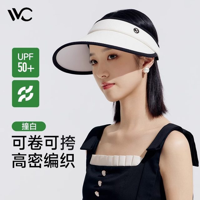 VVC sunscreen hats Female ultraviolet anti -ultraviolet summer goddess sun hat