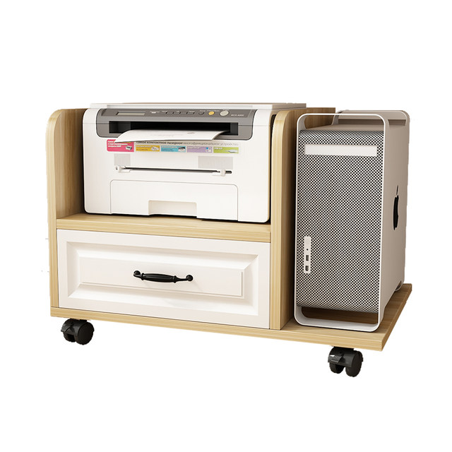 Computer host placement cabinet table rack printer rack floor-to ...