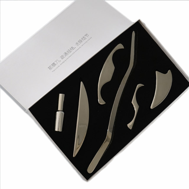 Fascia knife muscle deep relaxation stainless steel scraping fitness ...