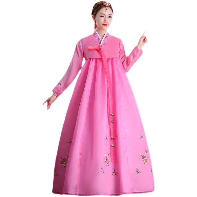 Korean national costume Korean traditional lady palace wedding daily ...