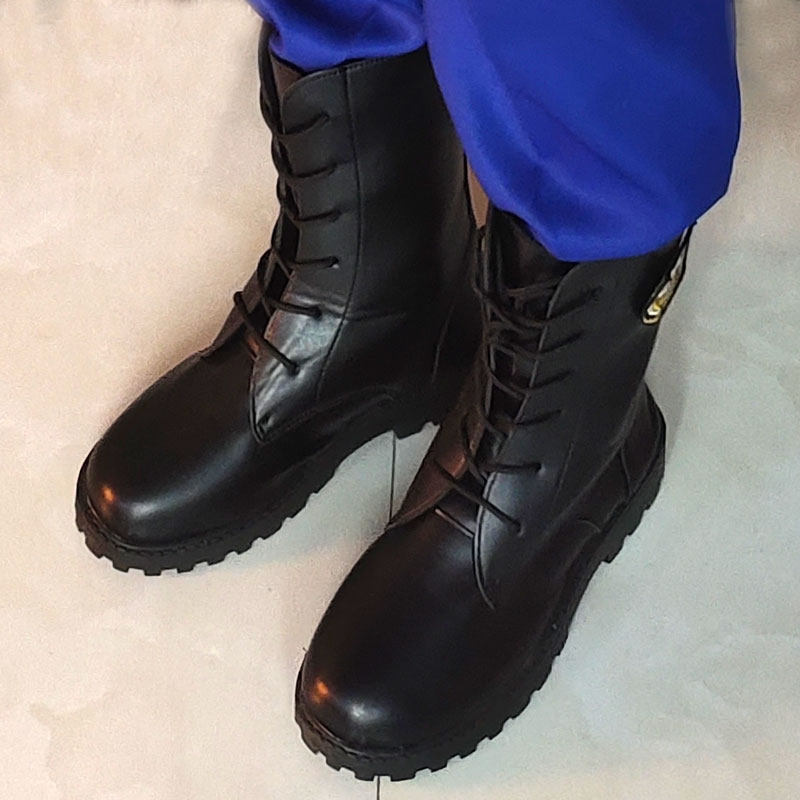 Botas Martin para Niños Kim Sang-hee - Zapatos Escolares de Cuero con ...