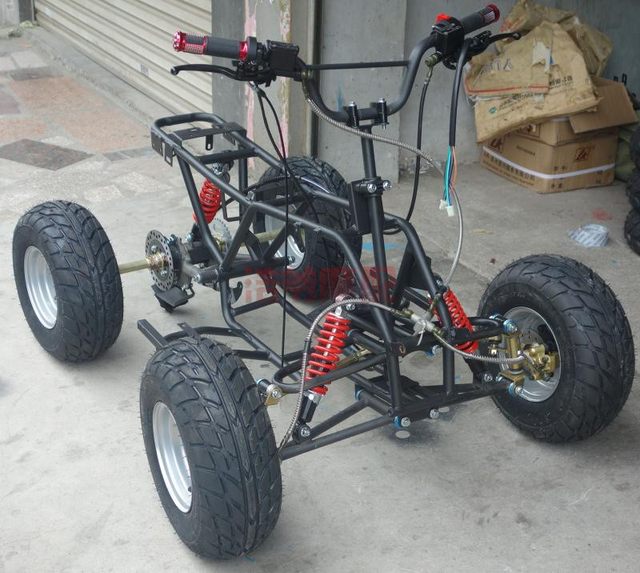 Homemade four-wheel ATV motorcycle accessories modified frame assembly ...
