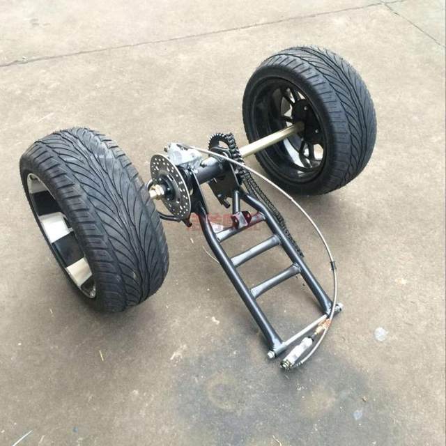 Modify the three -wheeled motorcycle four -wheeled kart beach car rear ...