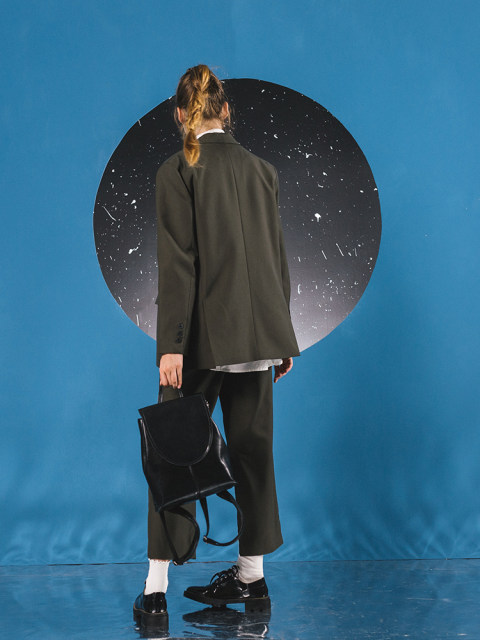 LOEN original design style loose autumn and winter new Japanese retro ...