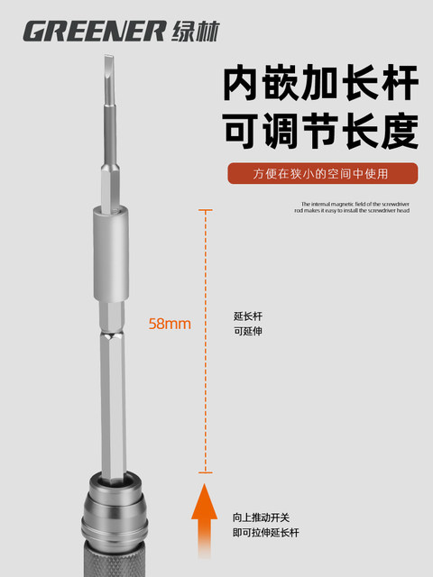 Green Forest imported S2 steel screw knife set Precision batch of Apple ...