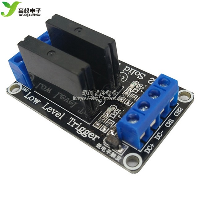 1/2/4/8 channels 5V low level solid state relay module with fuse solid ...