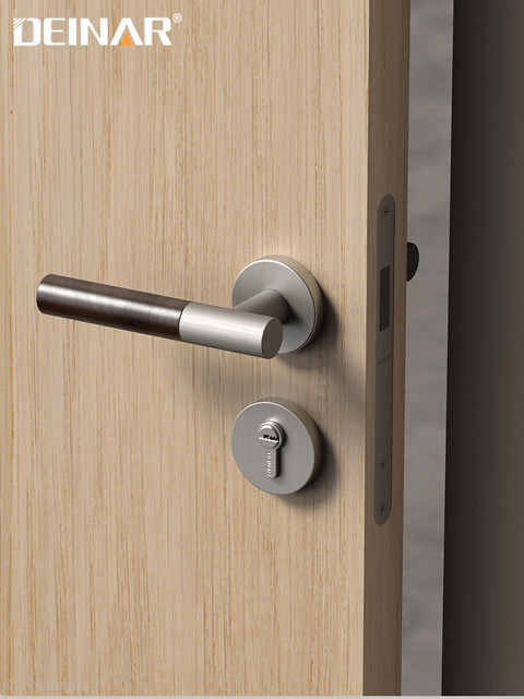 Deinar Modern Minimalist Door Lock Silent Indoor Bedroom Door Lock Set ...
