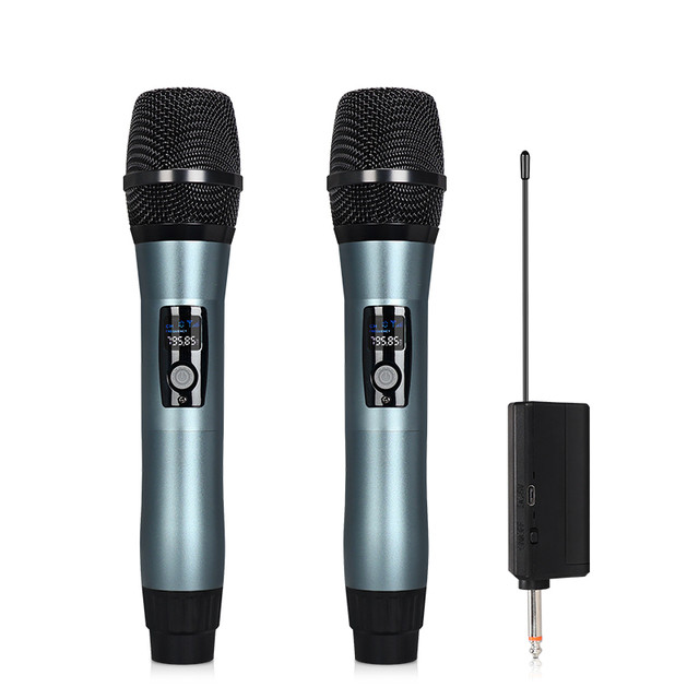 Wireless microphone one-to-two universal receiver professional sound ...