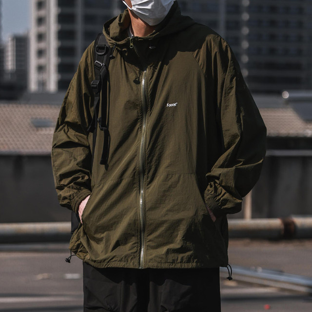 UPF50+ Summer Jacket Men's Sun Protection Clothing Outdoor Lightweight ...